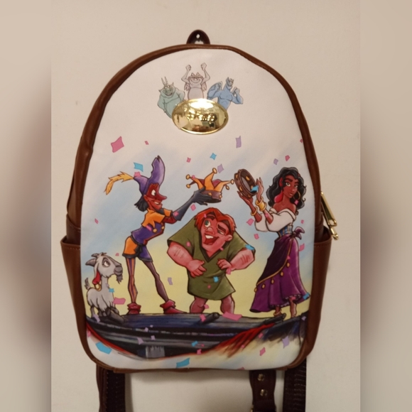 Disney | Bags | Disney Hunchback Of Notre Damn Mini Backpack | Poshmark